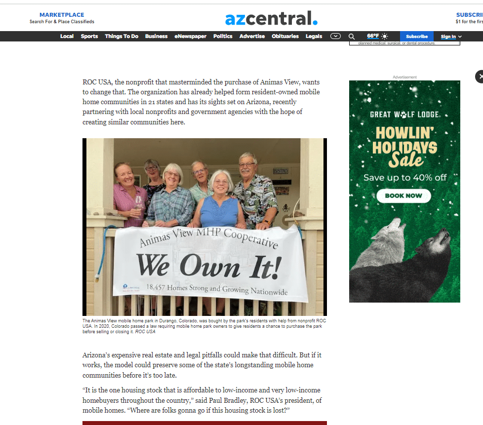 Arizona mobile home parks are disappearing. This nonprofit wants to ...