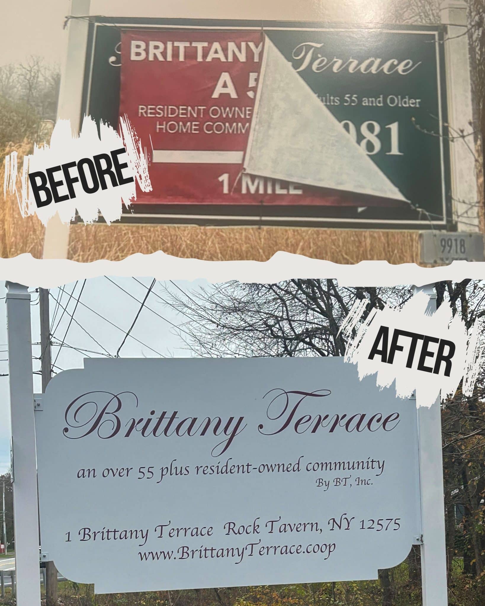 NY ROC uses grant to replace signage for new look, improved safety ...