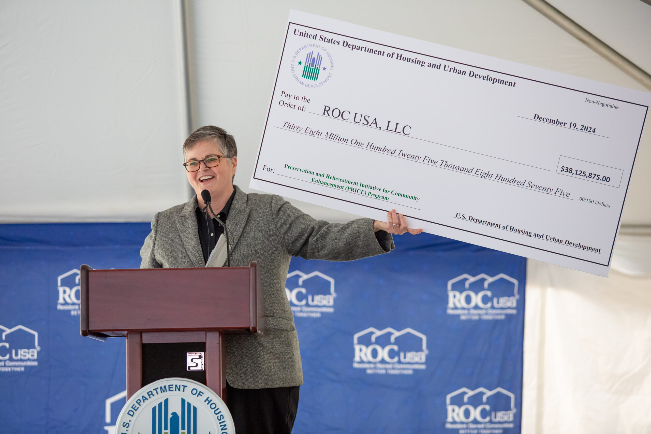 HUD Grants ROC USA $38.1M to strengthen ROCs - ROC USA®